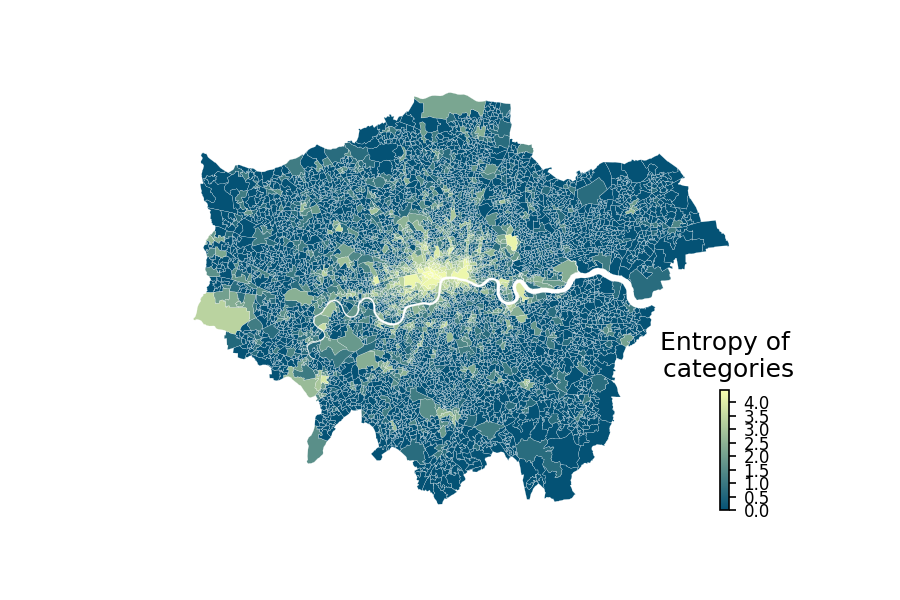 Using Foursquare data to reveal spatial and temporal patterns in London ...